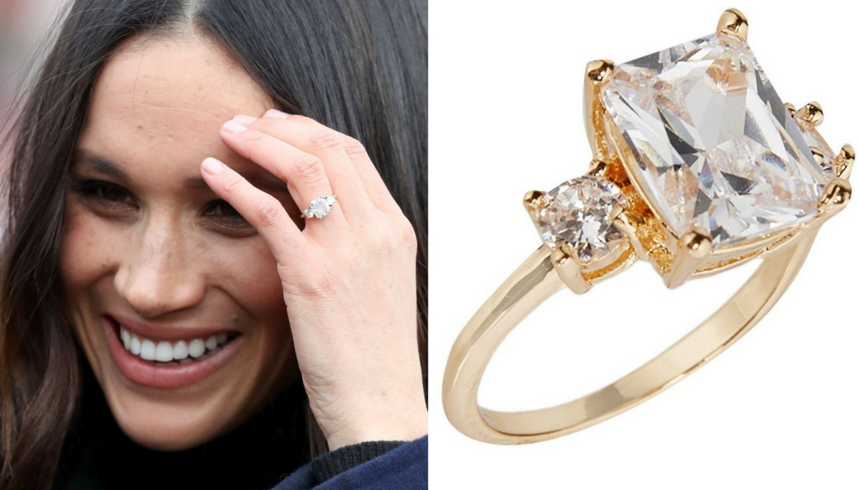 L’anello di fidanzamento di Meghan Markle in vendita a 2 euro