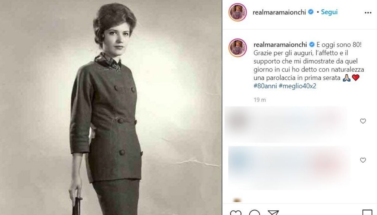 Mara Maionchi compie 80 anni: il marito, le figlie Giulia e Camilla ...