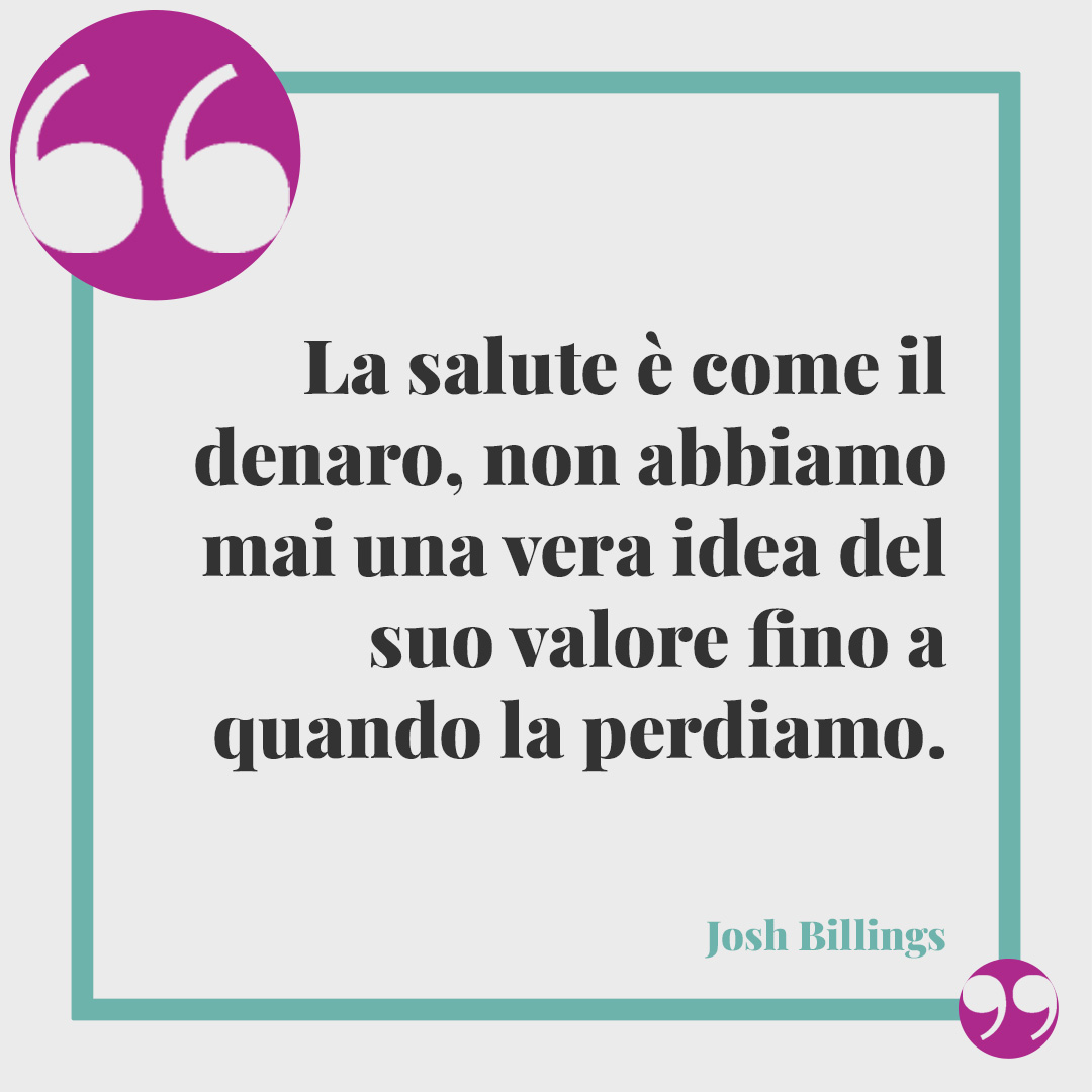 Frasi sulla salute: citazioni e aforismi