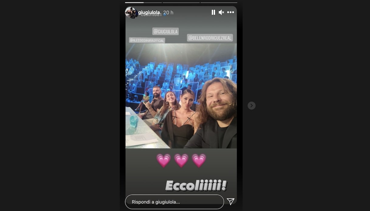 Tu Si Que Vales, Giulia Stabile affianca Belen: la prima foto su Instagram