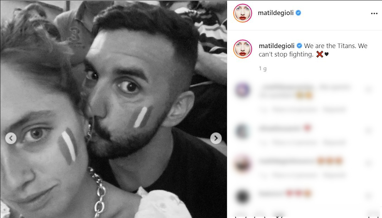 Matilde Gioli, l'amore per il fidanzato Alessandro