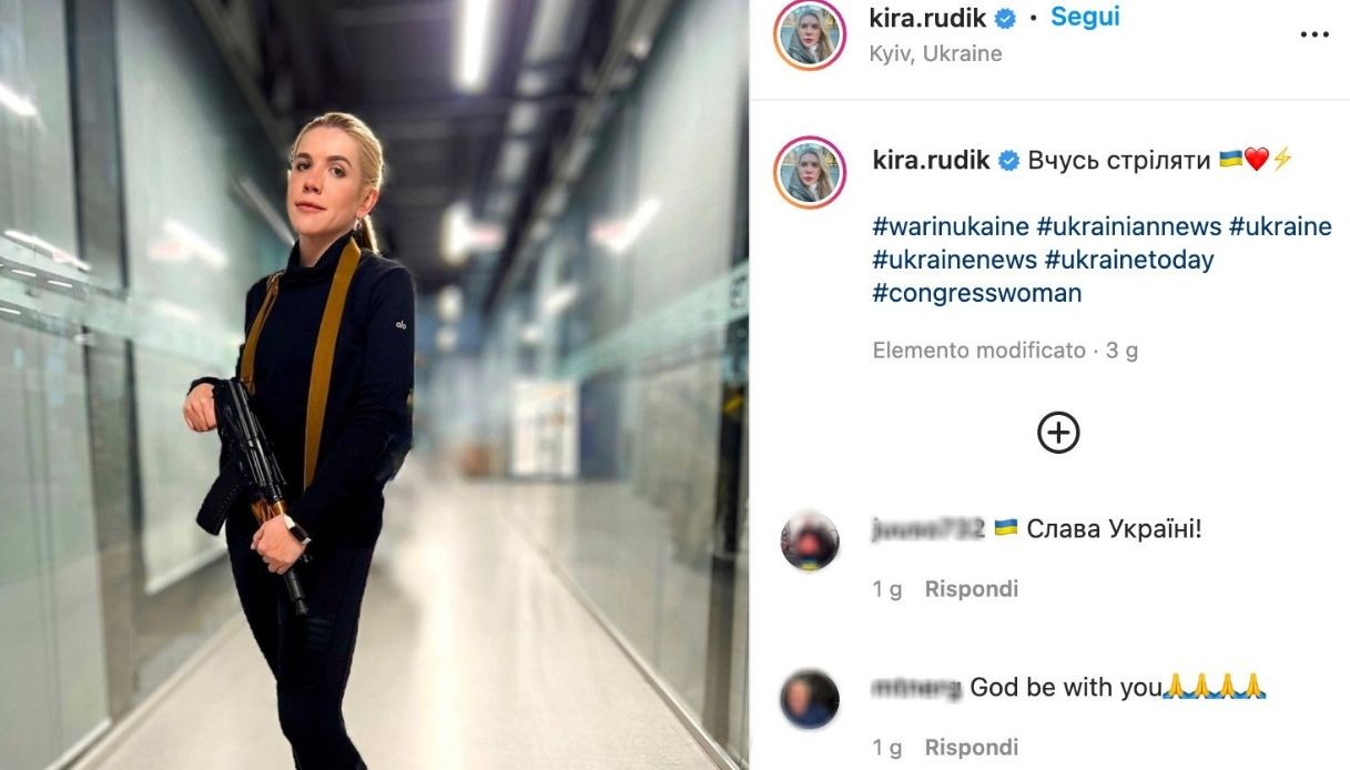 La storia di Kira Rudik, da ex manager a combattente