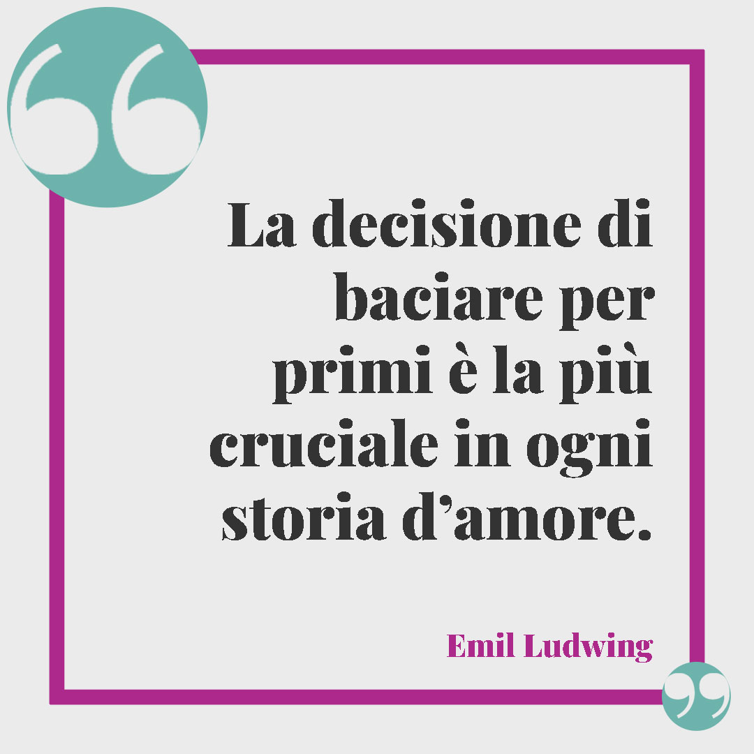 Frasi sui baci: citazioni e aforismi