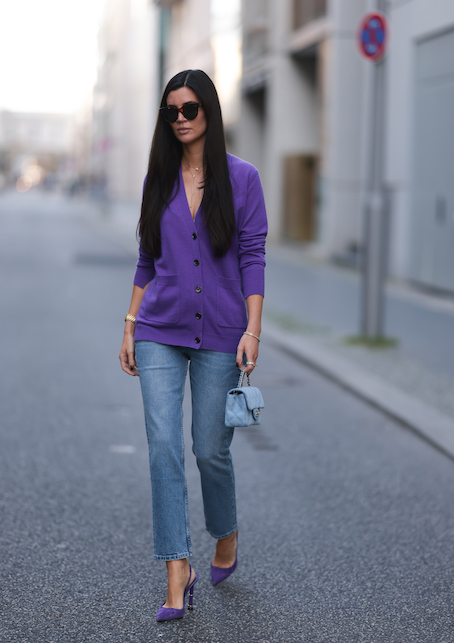 Come indossare e abbinare il viola: i migliori look