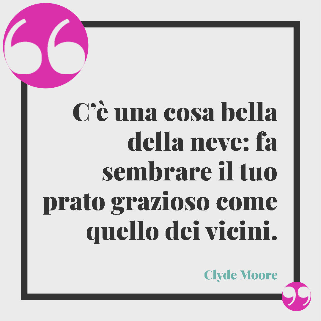 Frasi sulla neve: citazioni e aforismi