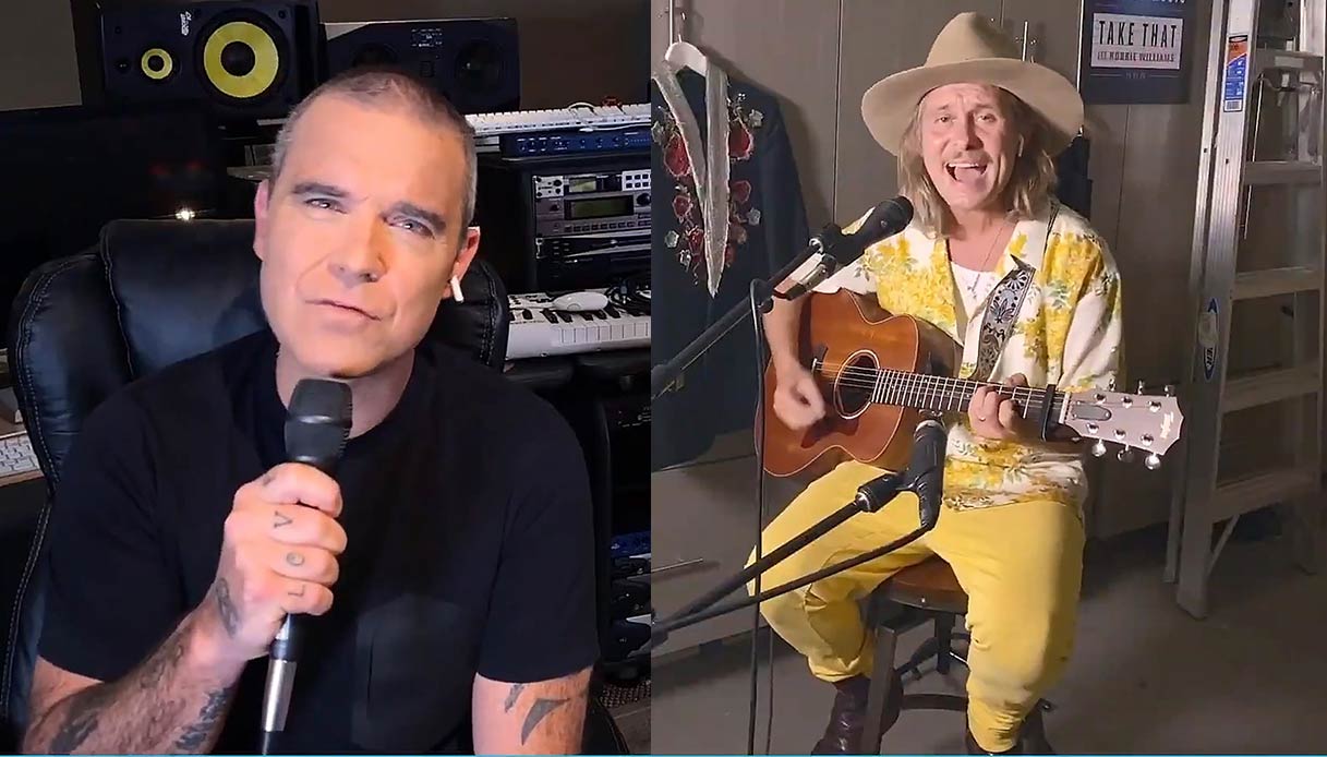 Robbie e Mark 30 anni dopo insieme: riecco i "piccoli" dei Take That