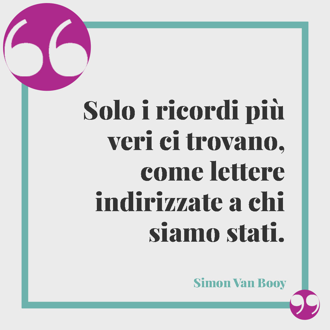 Frasi sui ricordi, citazioni e aforismi