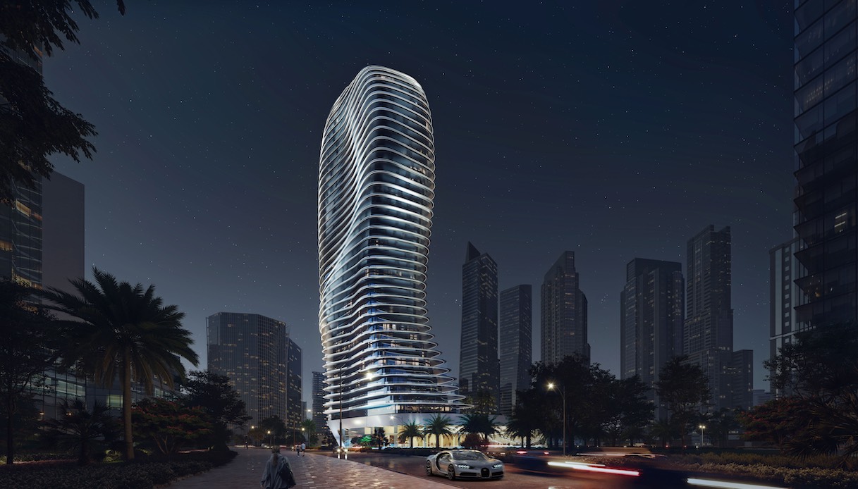 Residence Bugatti, le foto del grattacielo extra lusso a Dubai