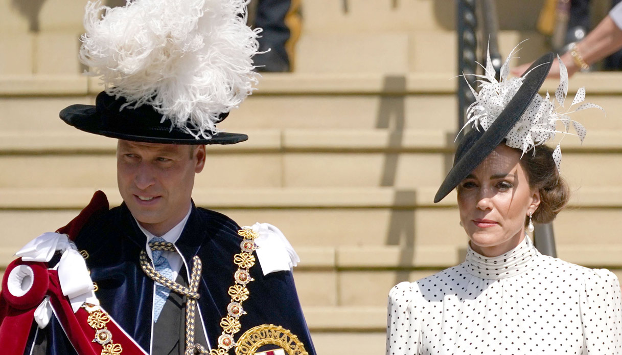 Ordine Giarrettiera, Kate Middleton provata dal tradimento di William