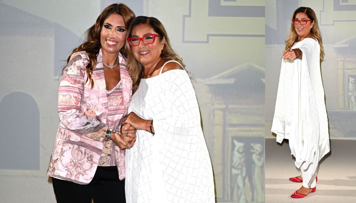 Romina Power alla Milano Fashion Week 2023 come una "top model"