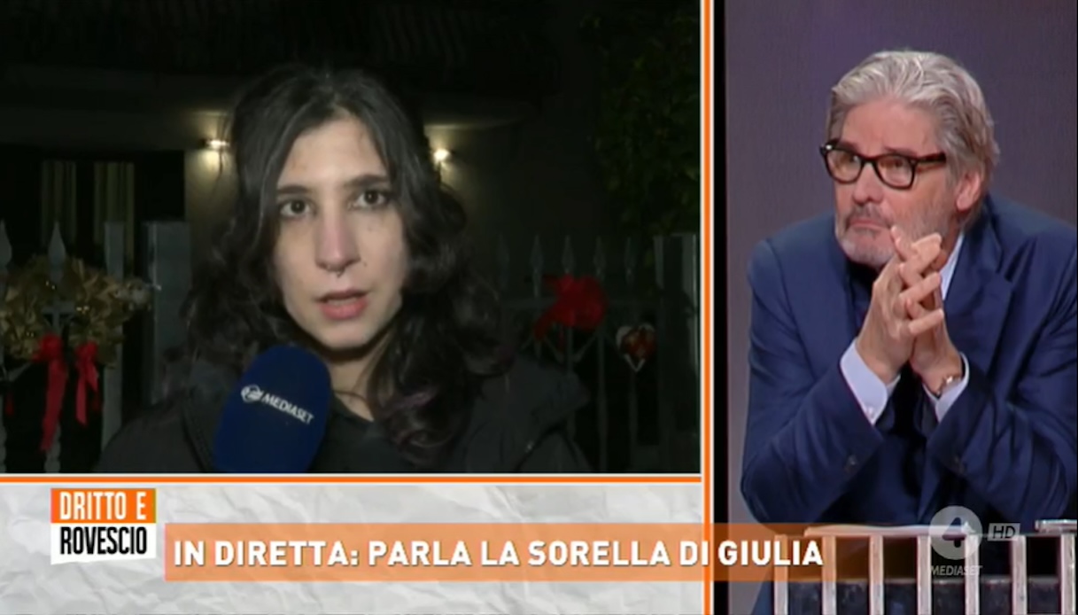 Giulia Cecchettin, le parole della sorella Elena a Dritto e rovescio