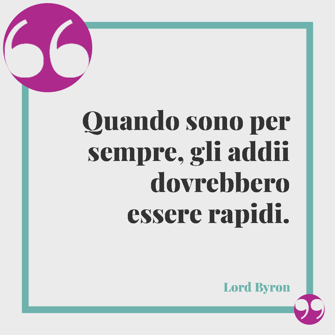 Frasi di addio: citazioni e aforismi
