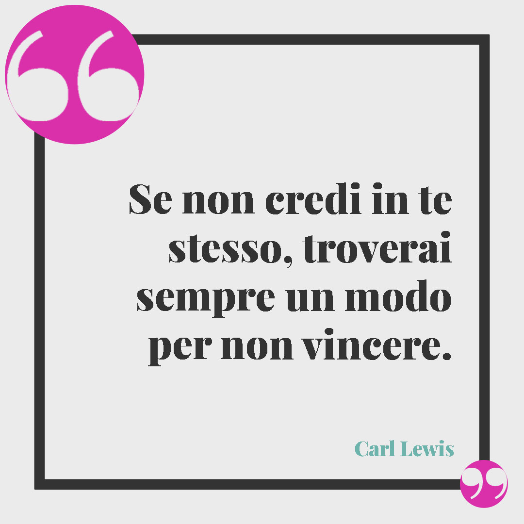 Frasi motivazionali sport: citazioni e aforismi