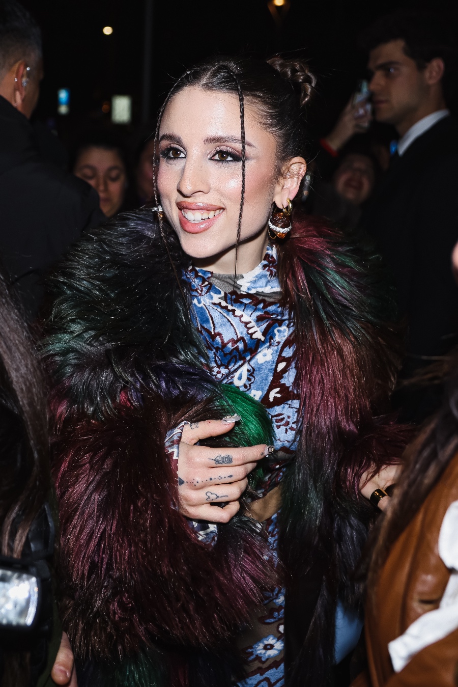 Angelina Mango alla Milano Fashion Week: il look per la prima serata