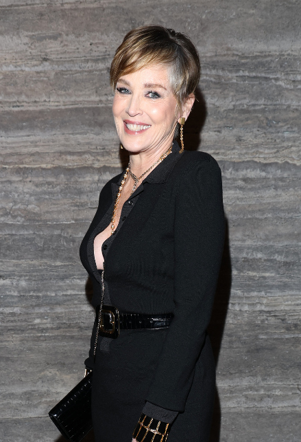 Sharon Stone, nuovo taglio e look audace alla Milano Fashion Week: a 65 ...