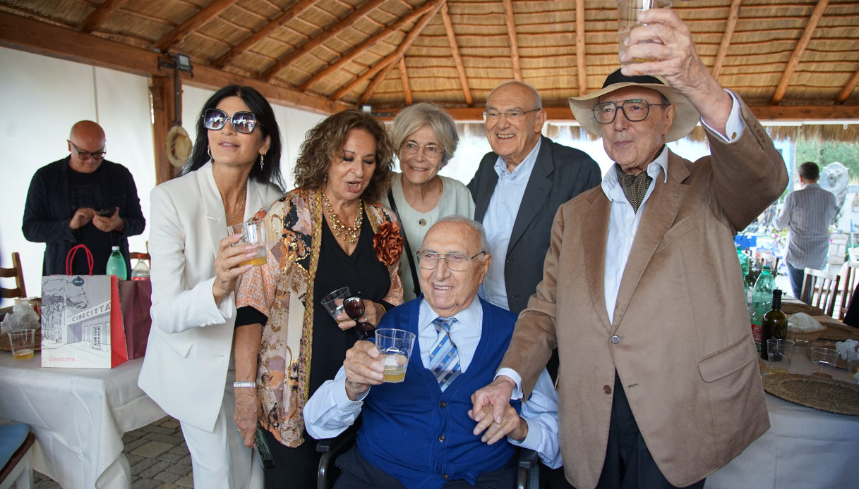 Pippo Baudo torna in pubblico per il compleanno di Pier Francesco Pingitore