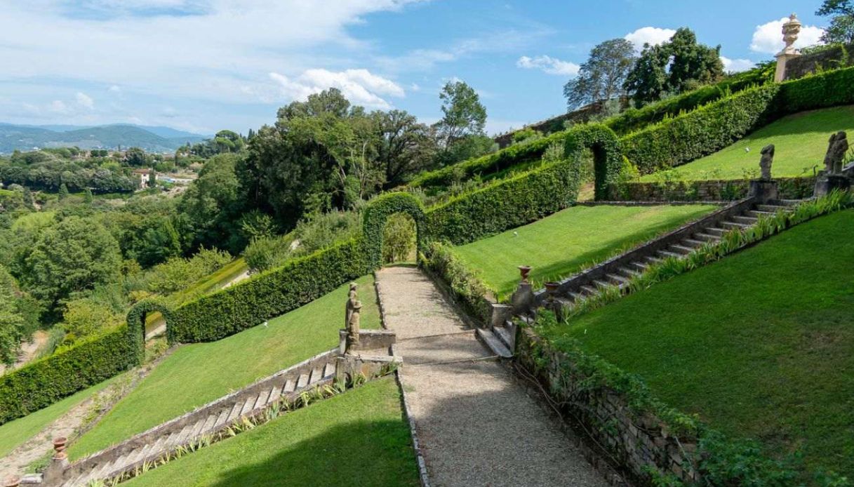 Bardini, il giardino incantato con villa, scalinata barocca e bosco all ...