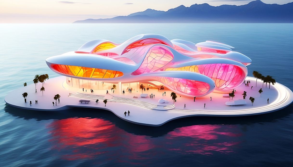 Floating Glass Museum, il museo galleggiante ispirato ai vetri veneziani