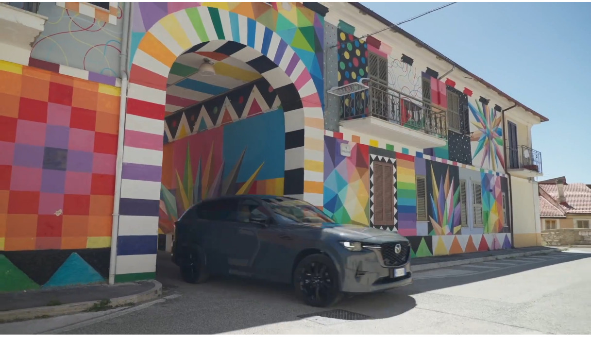 Mazda CX-60, il lusso gentile dell’Abruzzo